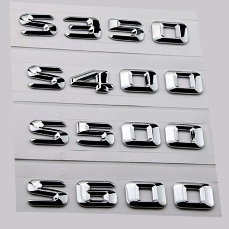 Jual Emblem Badge bagasi Mercedes Benz S Class S350 S400 S500 S600 ...
