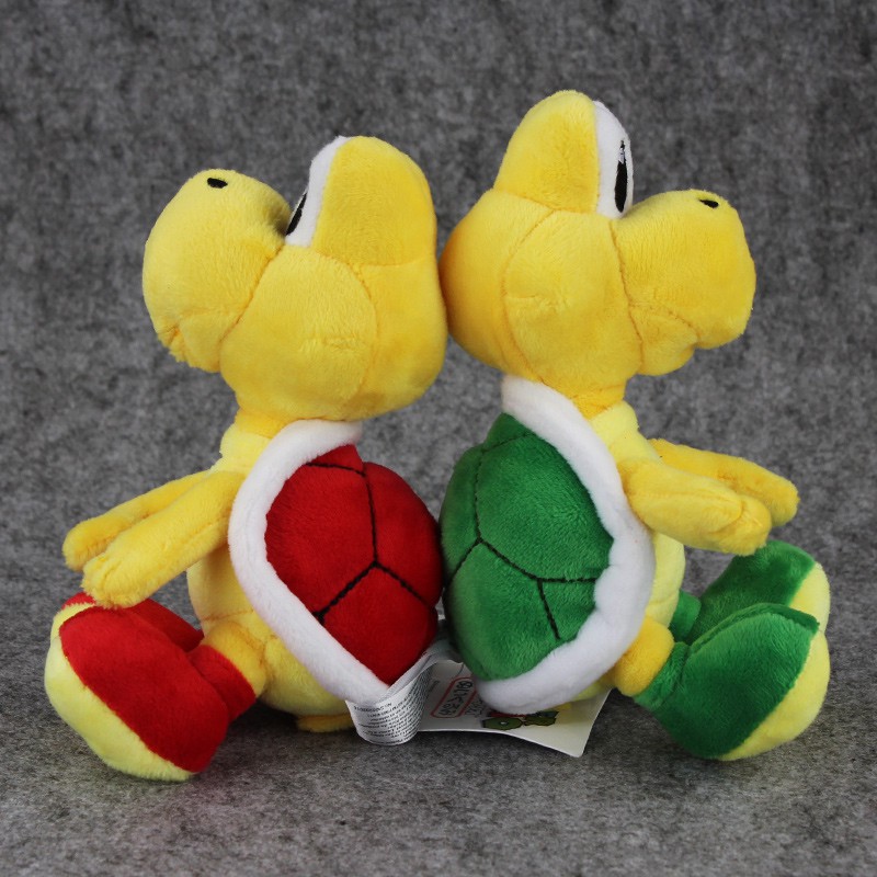 Jual 2pcs/lot 16cm cute Turtle Plush Doll Toy Hot Super Mario Bros Game ...