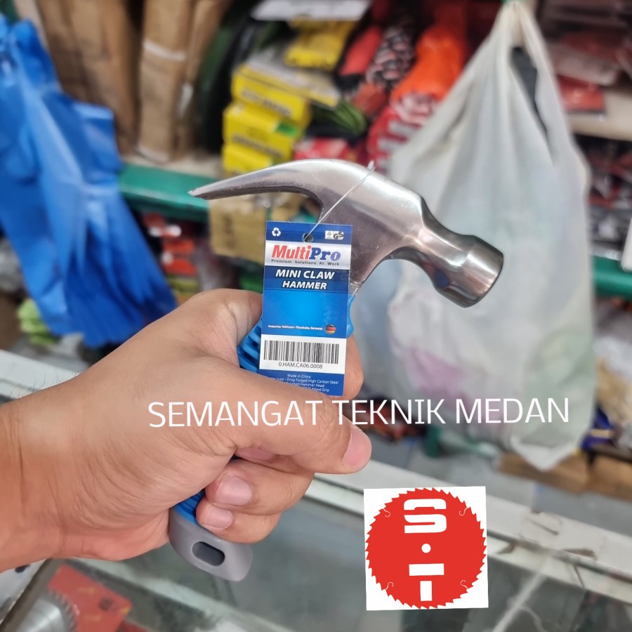 Jual MINI MARTIL PALU KECIL HAMMER KAMBING CLAW FIBER KARET 8OZ ...