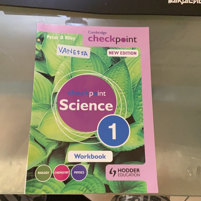 Jual Buku Workbook checkpoint Science 1 kelas 7 SMP Cambridge BEKAS ...
