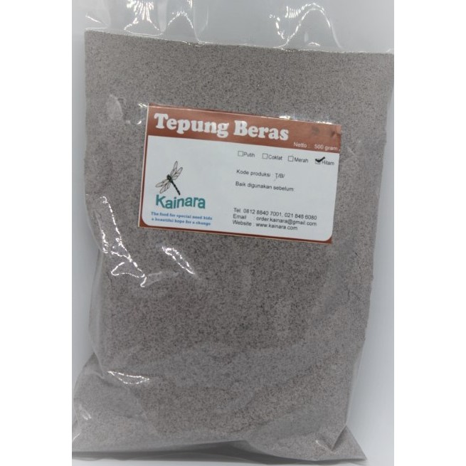 Jual Kainara Sehat. Tepung beras hitam, tepung sehat, tepung organik ...