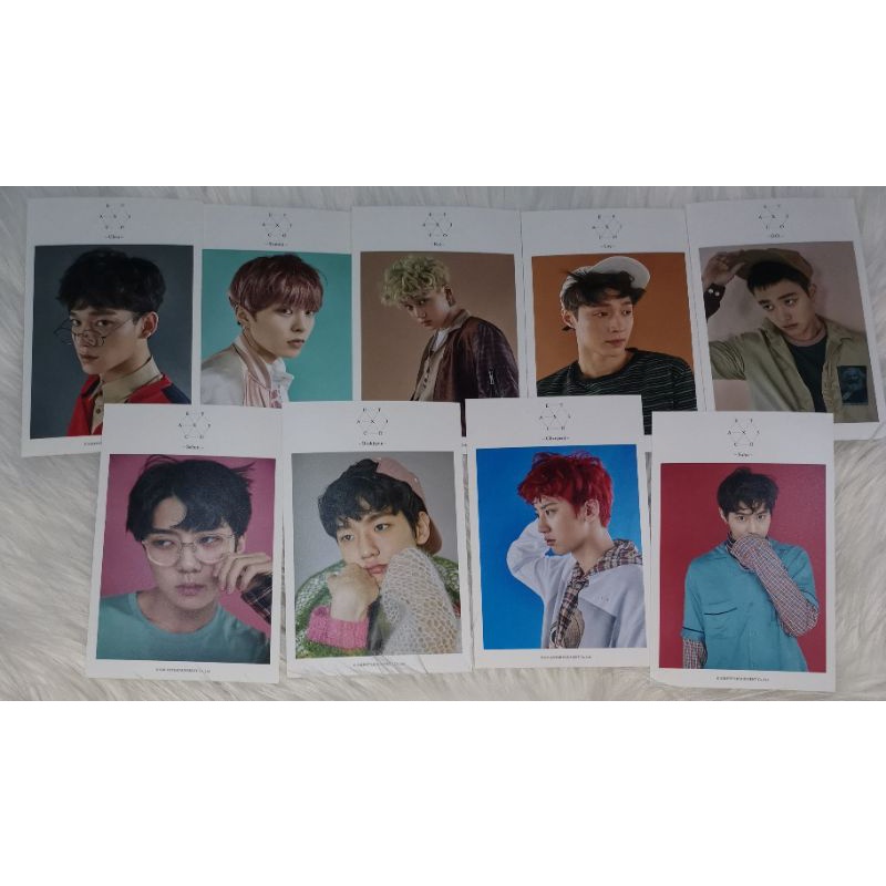 Jual exo exact era official photo - lucky one (xiumin suho lay baekhyun ...