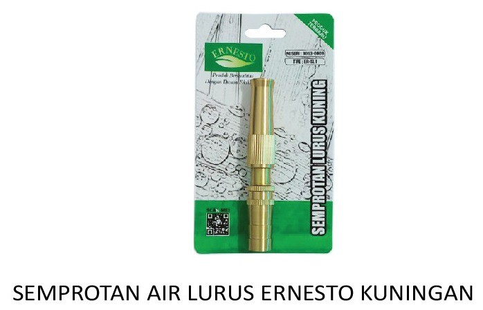 Jual Semprotan Air Lurus Kuning / Hose Nozzle merk Ernesto | Shopee ...