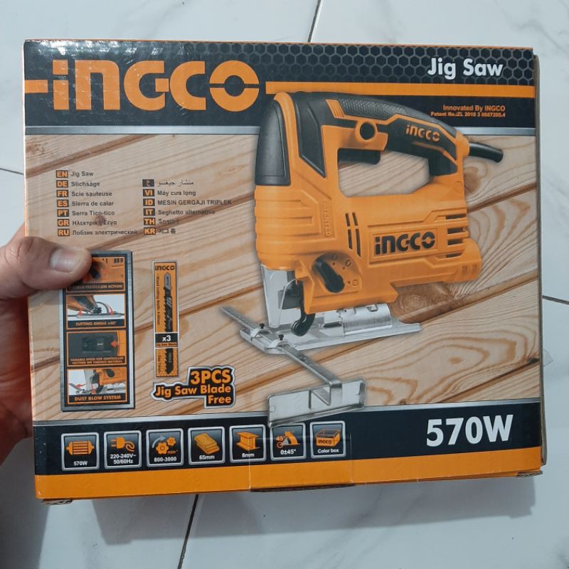 Jual Jigsaw Listrik Ingco JS57028 | Shopee Indonesia