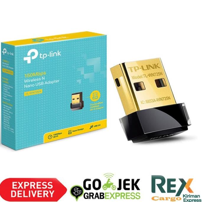 Jual TP-LINK TPLINK TL-WN 725N Usb wifi mini Wireless Adapter | Shopee ...