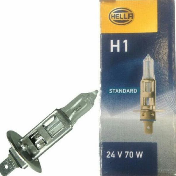 Jual Halogen Bulb - Bohlam Halogen H1 Hella 24v-70 watt | Shopee Indonesia