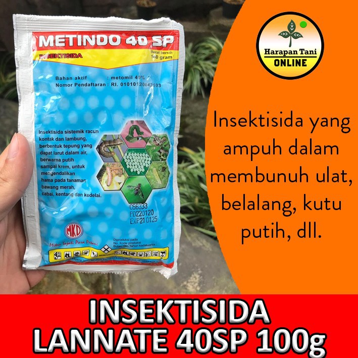 Jual Metindo Biru 40SP 100g | Metindo Biru 40SP 15g | Insektisida Ulat ...