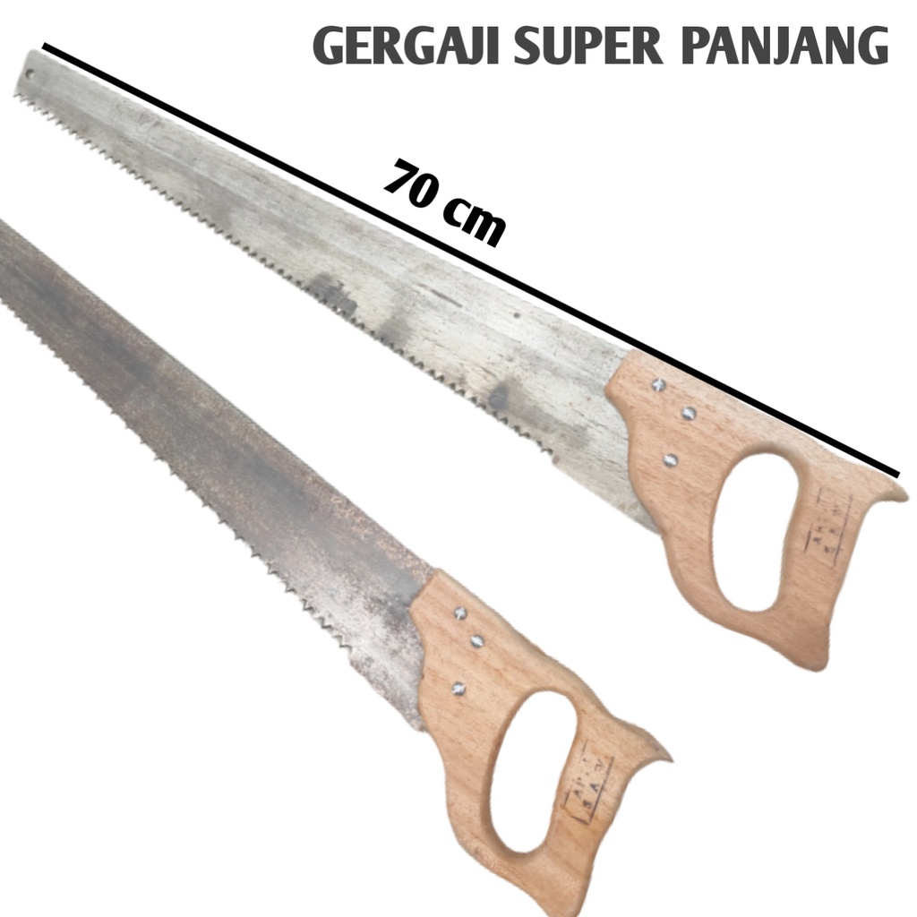 Jual Gergaji baja super panjang /gergaji siap pakai /gergaji kayu ...
