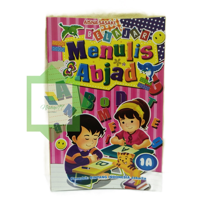 Jual Buku Belajar Menulis Abjad Jilid 1a untuk Anak TK PAUD dan Pra SD ...