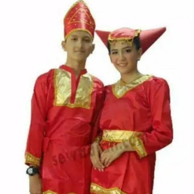 Jual Baju Adat Padang Lk/Pr Dewasa / Baju Adat Minang Dewasa | Shopee ...