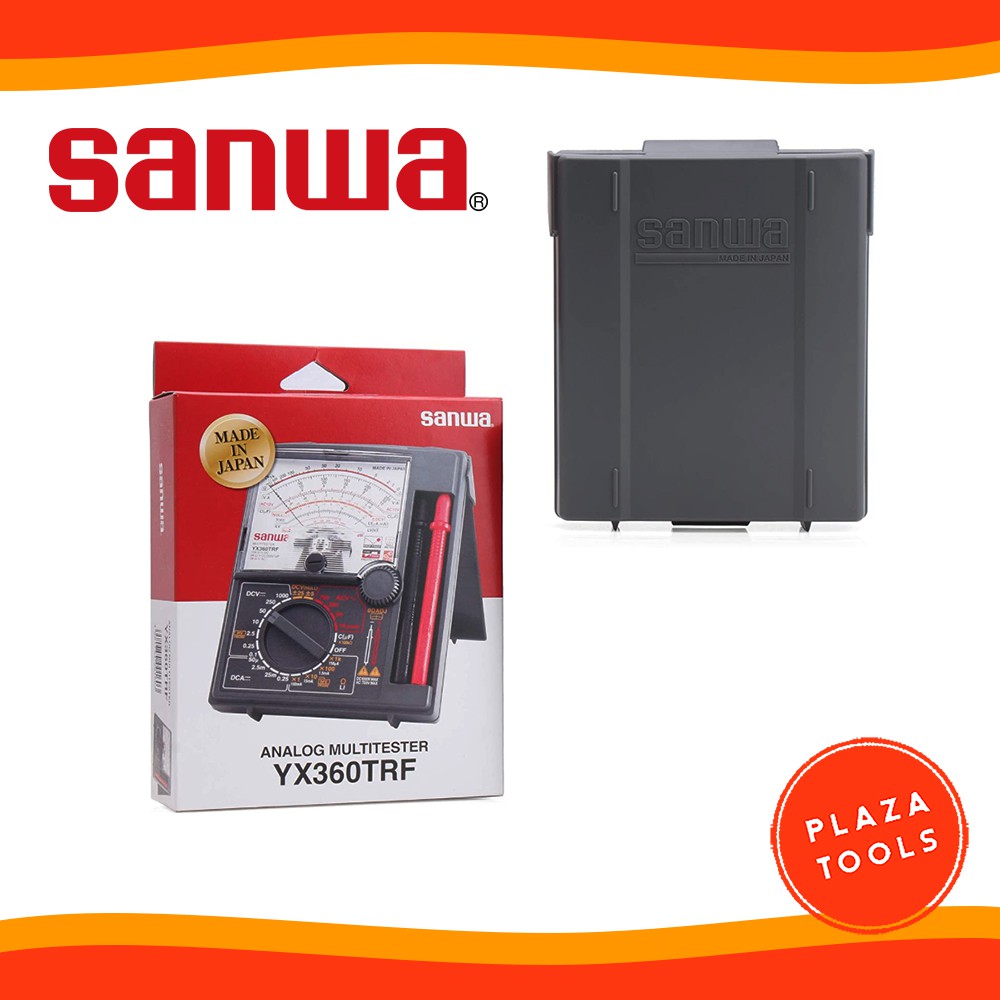 Jual Analog Multitester SANWA YX360TRF Multimeter Avometer YX 360 TRF ...