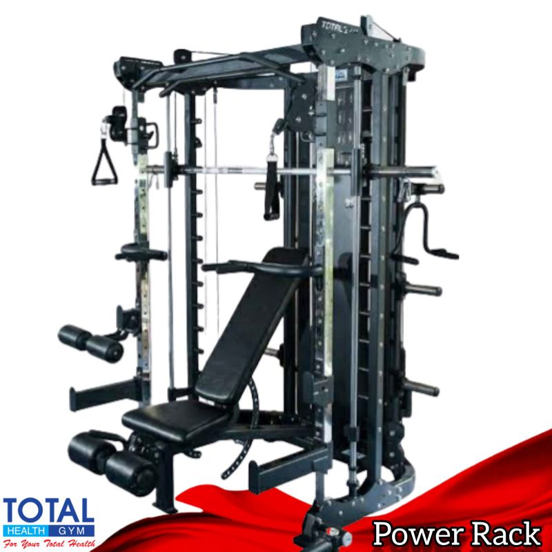 Jual MULTI POWER RACK MACHINE SETT / MULTIGYM / ALAT GYM /ALAT FITNESS ...