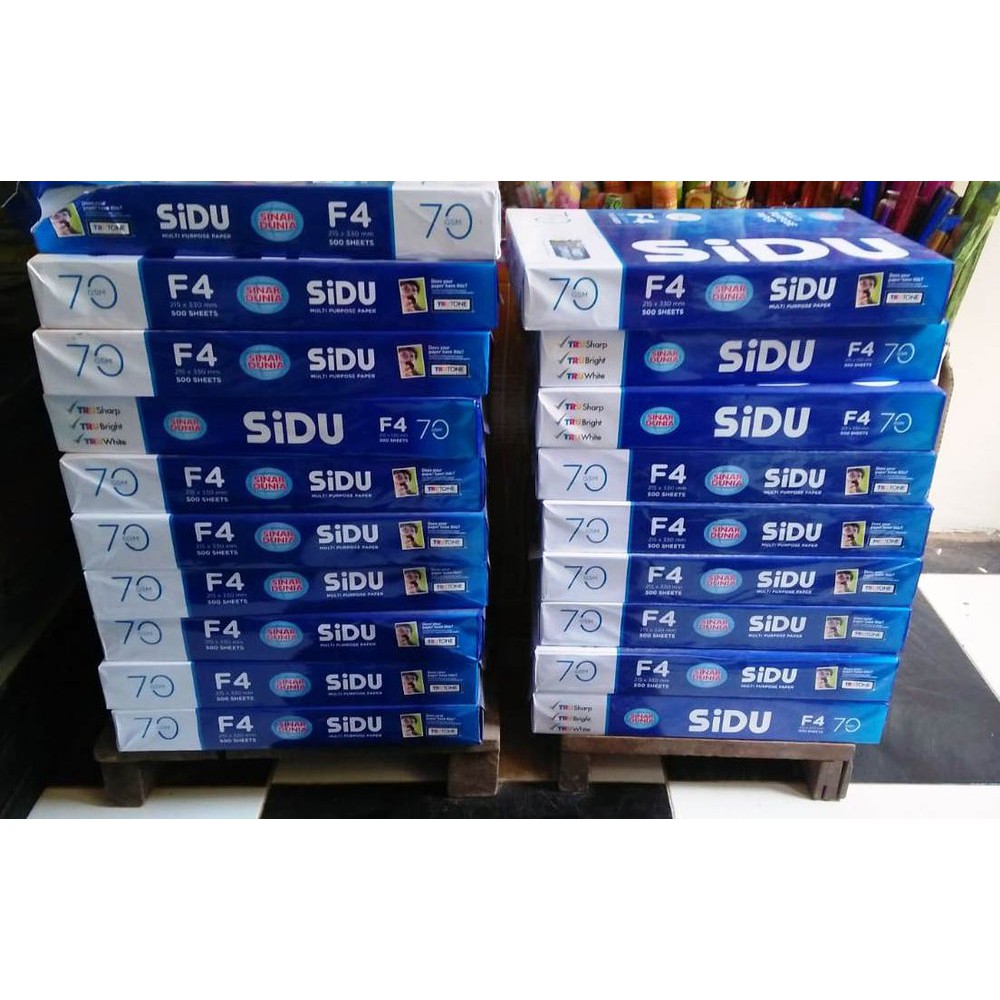 Jual Poppuri Shop Isi 100 Lembar Kertas Hvs Sinar Dunia Sidu Uk A4s