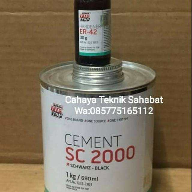 Jual lem karet tip top sc 2000(resin 1kg)+(hardener 30gr) | Shopee ...