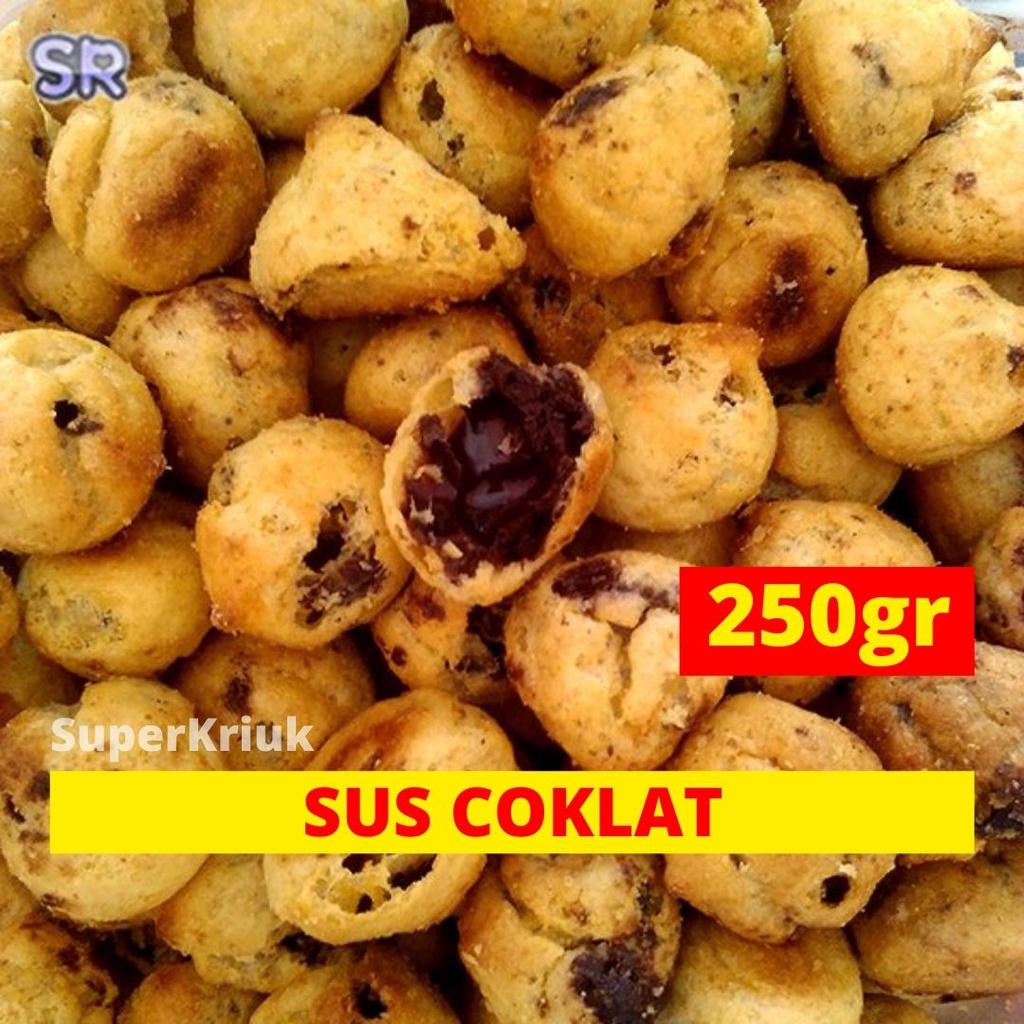 Jual Sus Coklat Soes Kering Coklat Kemasan 250gr | Shopee Indonesia