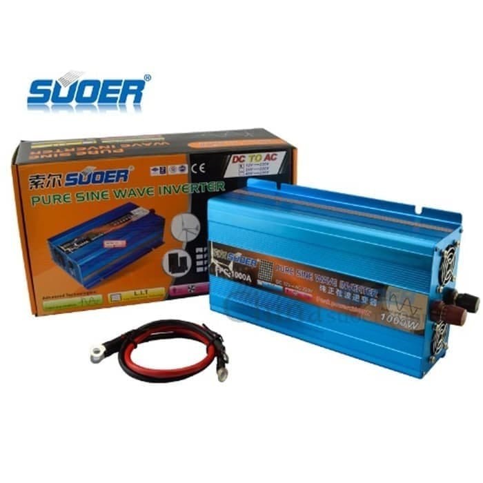 Jual Solar Power Inverter PSW 1000 Watt SUOER FPC1000A FPC 1000 Pure Sine | Shopee Indonesia
