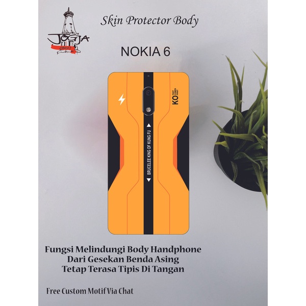 Jual dapat 2Pcs Garskin Hp Nokia 6 Motif WWW - Free Custom motif via ...