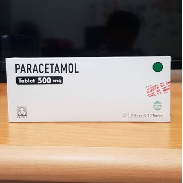 Jual Paracetamol 500mg Box isi 100's | Shopee Indonesia