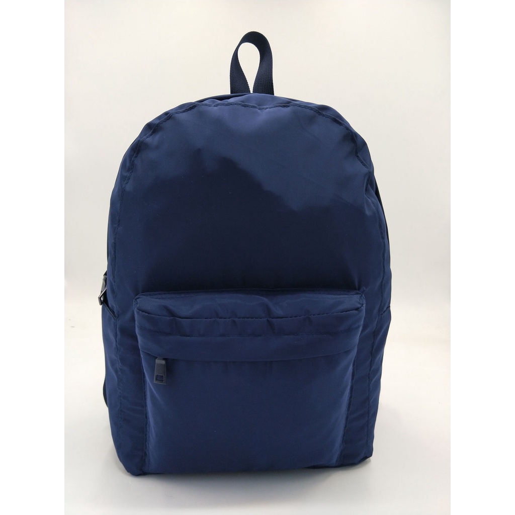 Jual PASSPORT FOLDABLE BACKPACK NAVY TAS RANSEL LIPAT - BIRU TUA NAVY ...