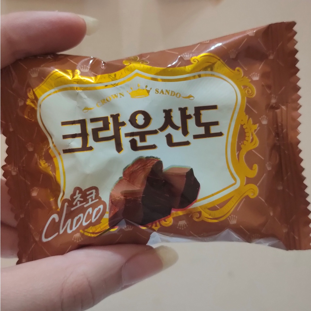 Jual CROWN SANDO STRAWBERRY CREAM CHEESE / SANDO SWEET MILK / SANDO ...