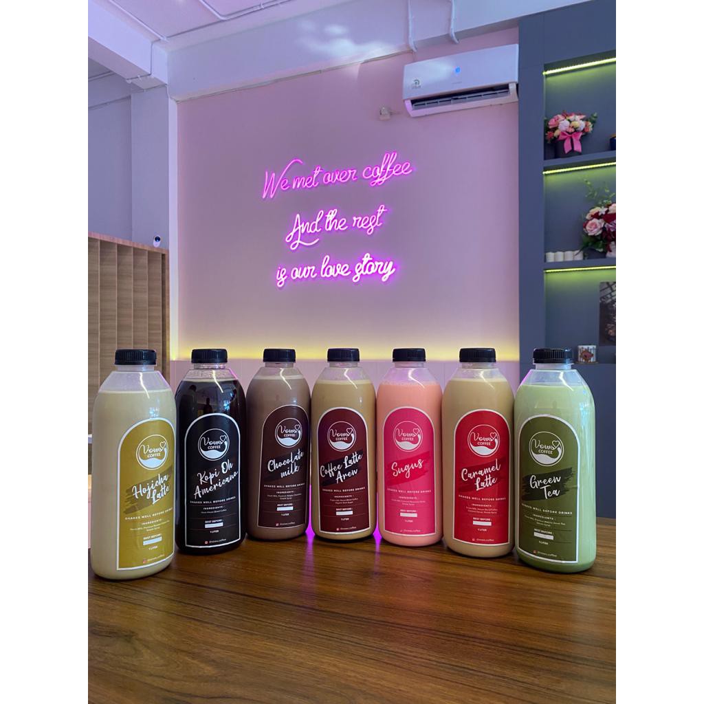 Jual Vows Coffee Varian 1liter | Shopee Indonesia