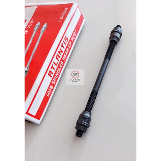 Jual As Roda Belakang Sepeda Panjang 190mm Hitam Polos | Shopee Indonesia