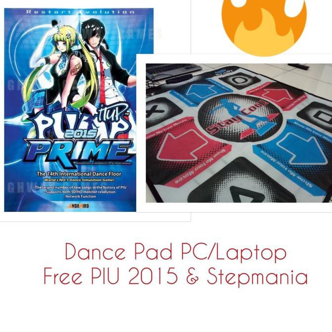 Jual PROMO !! ORIGINAL Dance Pad Carpet Karpet Menari With Game PIU ...