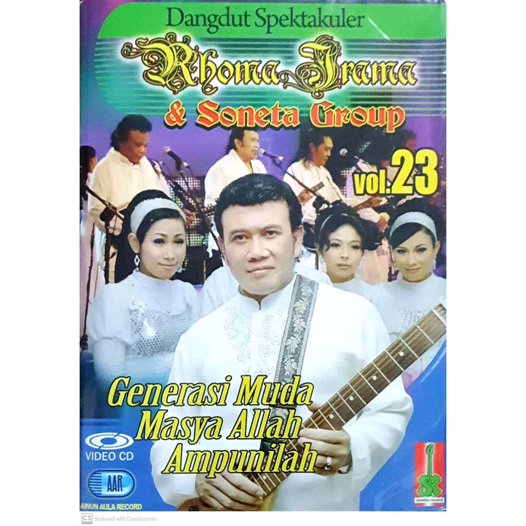 Jual Rhoma Irama & Soneta Group Vol.23 | VCD Original | Shopee Indonesia
