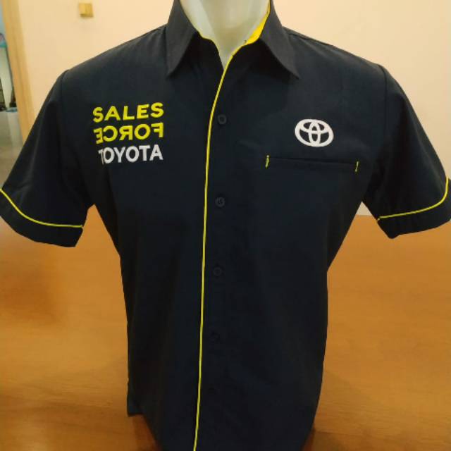 Jual Seragam Toyota Kemeja Sales Force Toyota | Shopee Indonesia