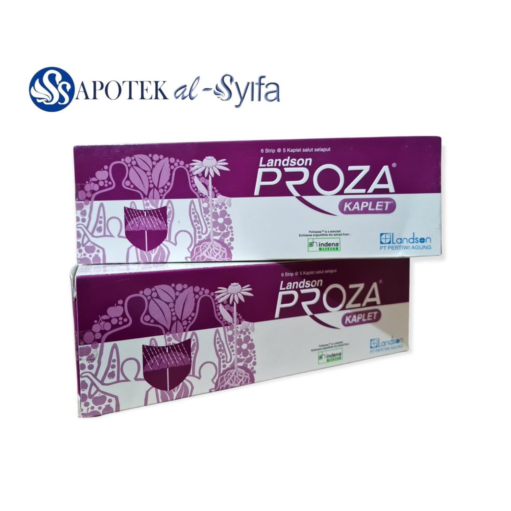 Jual Landson Proza Multivitamin Menjaga Daya Tahan Tubuh (1 Strip isi 5 ...