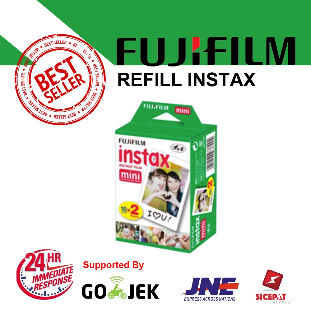 Jual Refill Instax Mini Twin Polos 1 Box (20 Sheets) | Shopee Indonesia