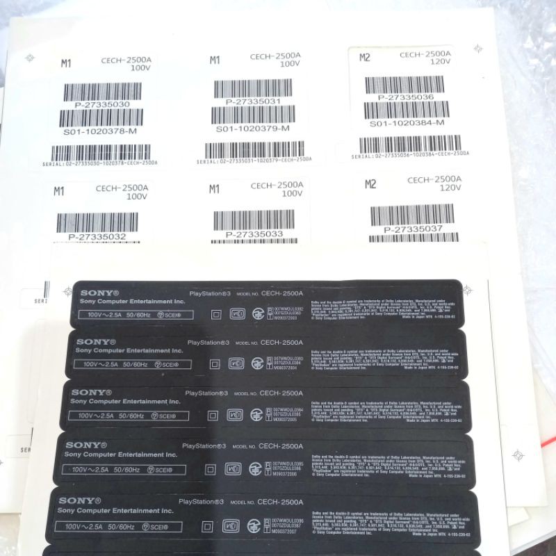 Jual Stiker Sticker 25xx Ps3 slim | Shopee Indonesia