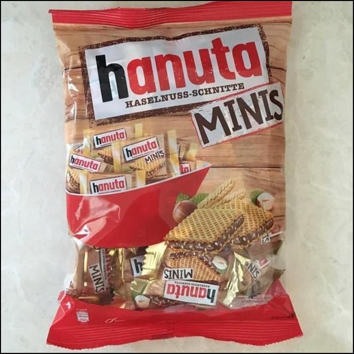 Jual HANUTA MINIS WAFER ISI 19 PCS (MADE IN GERMANY) | Shopee Indonesia