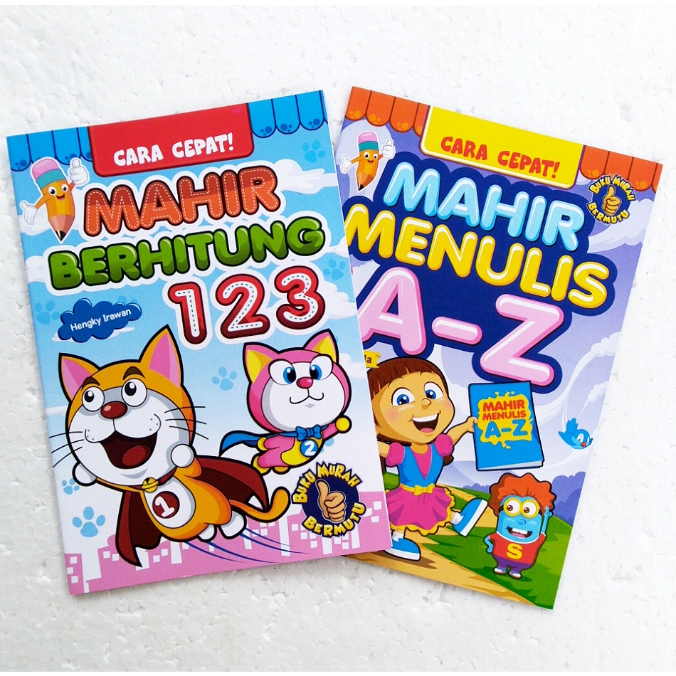 Jual Cara Cepat Mahir Menulis & Berhitung (Paket 2 Buku) | Shopee Indonesia