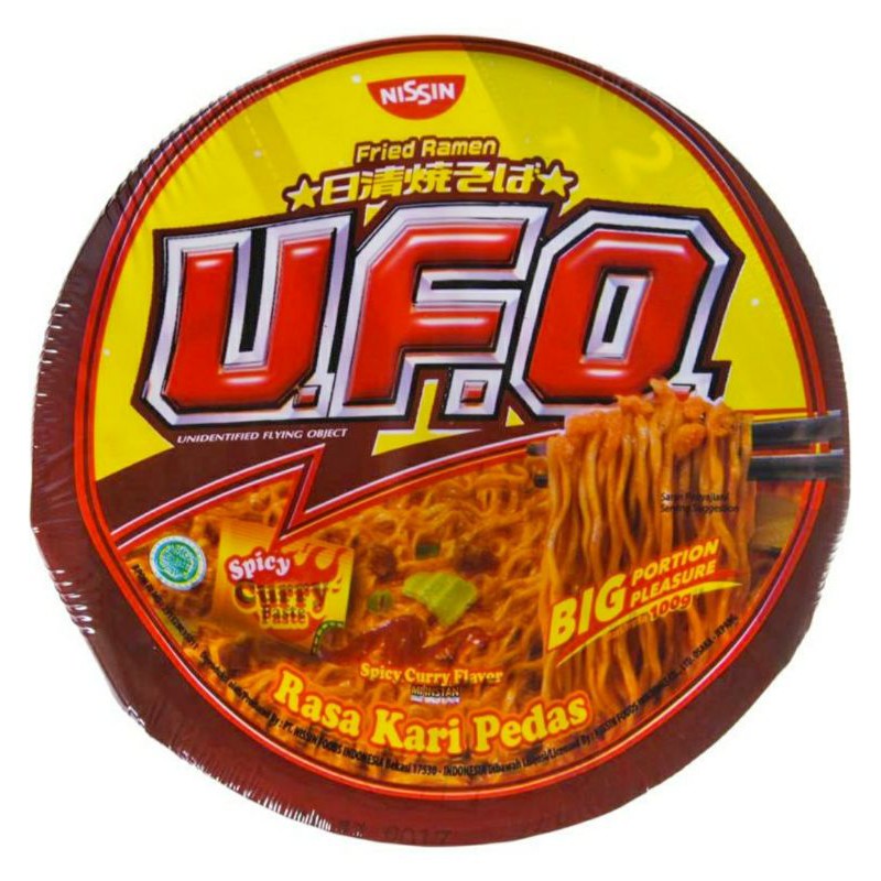 Jual NISSIN UFO FRIED RAMEN KARI PEDAS CUP // UFO // RAMEN // KARI ...