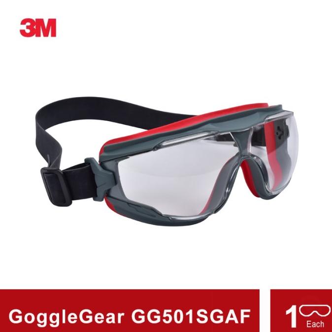 Jual 3M Goggle Gear, 500-Series, GG501SGAF, Clear Scotchgard | Shopee ...