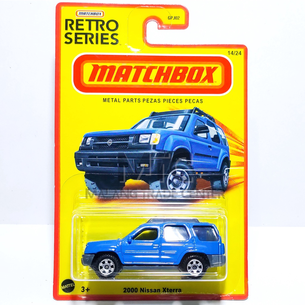 Jual Matchbox 2000 Nissan Xterra Retro Series Blue 939J | Shopee Indonesia