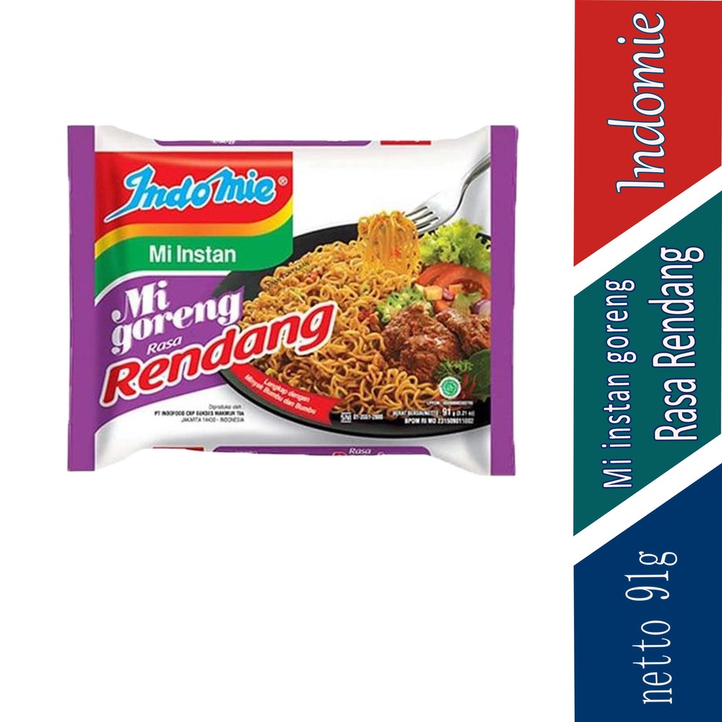 Jual Indomie - mie instan - Rasa rendang | Shopee Indonesia