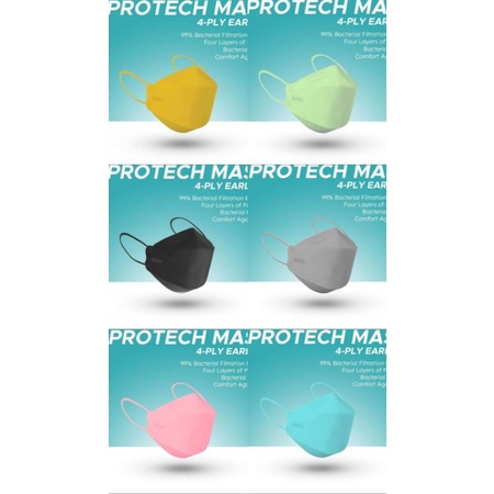 Jual Balmed Protech Mask KF94 - 4 Ply Earloop Non Hijab izin KEMENKES ...