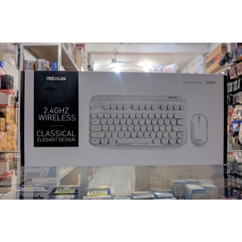 Jual Keyboard Rexus KM9 wireless | Shopee Indonesia