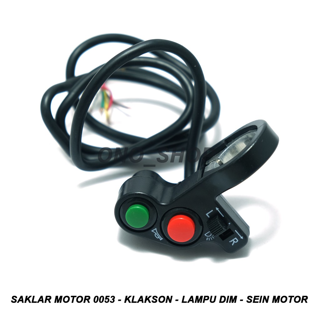 Jual Saklar Motor 0053 - Klakson - Lampu Dim - Sein Motor | Shopee ...