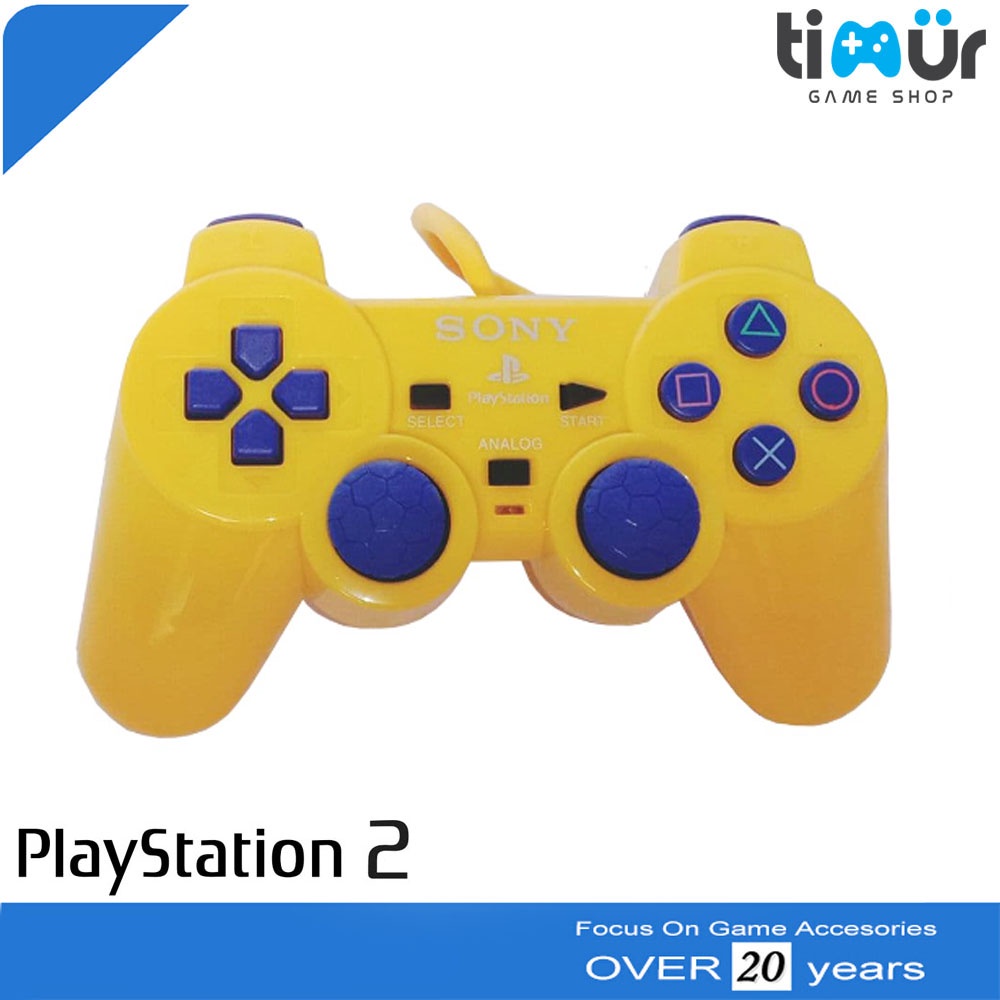 Jual Stik Stick Controller PS2 TW Warna Kuning | Shopee Indonesia