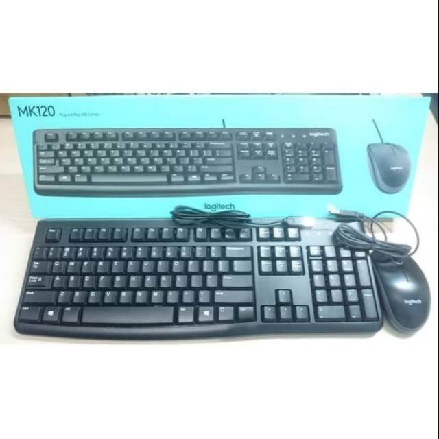 Jual Keyboard logitech MK120 | Shopee Indonesia