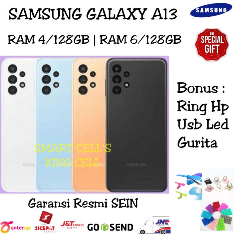 Jual SAMSUNG GALAXY A13 RAM 4/128GB | RAM 6/128GB GARANSI SEIN | Shopee ...