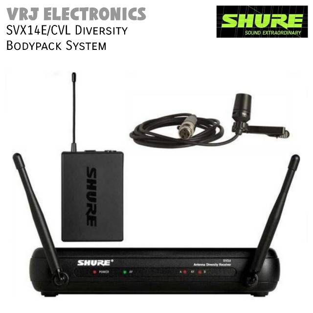 Jual Shure SVX14E/CVL Diversity Bodypack System | Shopee Indonesia