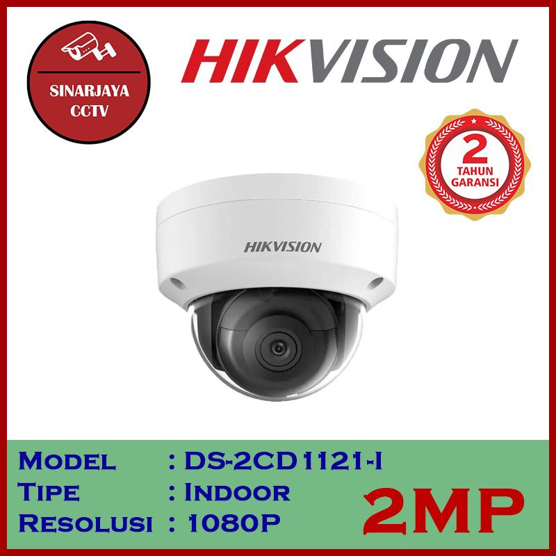 Jual IP CAMERA CCTV HIKVISION INDOR DS-2CD1121-I/OUTDOR DS-2CD1021-I IP KAMERA GARANSI RESMI ...