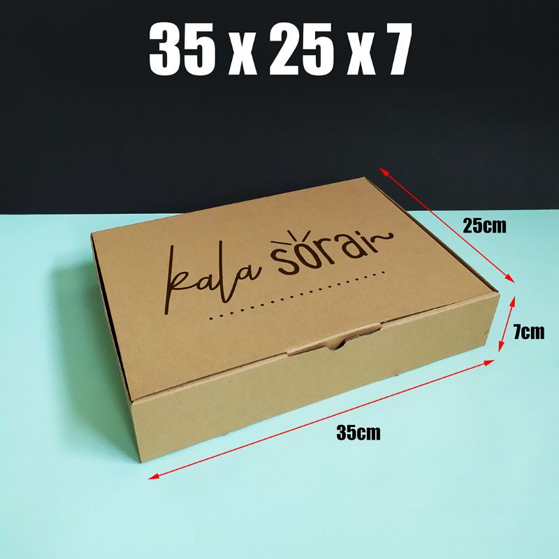 Jual CUSTOM SABLON LUSINAN BOX KARDUS 35x25x7CM (BOX + SABLON) | Shopee ...