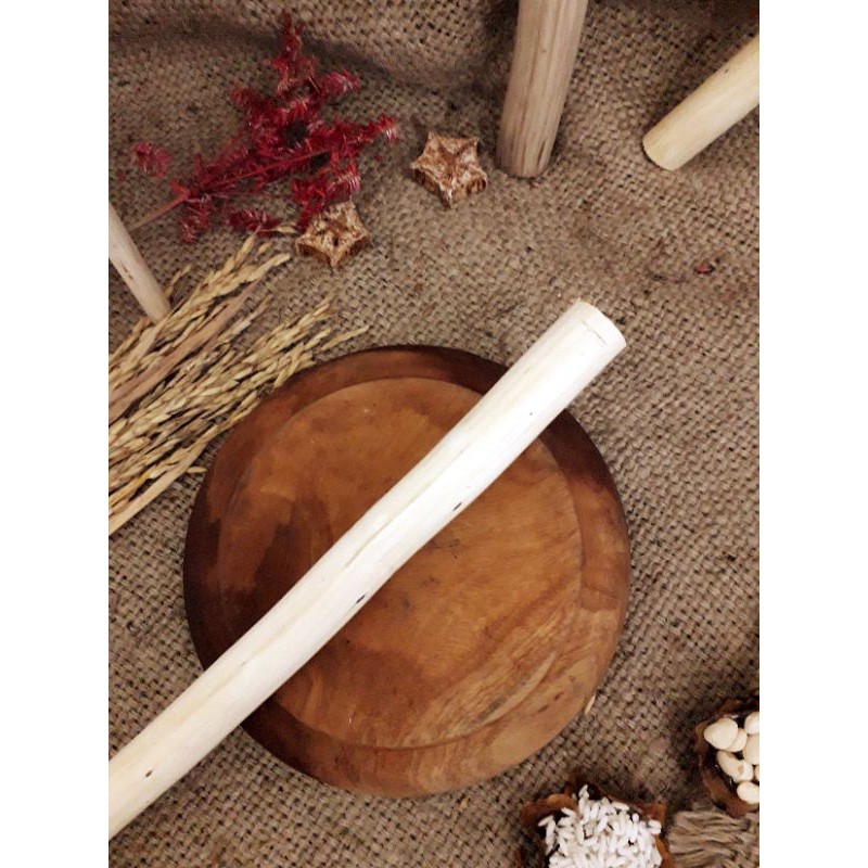 Jual 045/ 1 pcs Ranting Kayu macrame 45 cm - 50 cm dekorasi hiasan ...