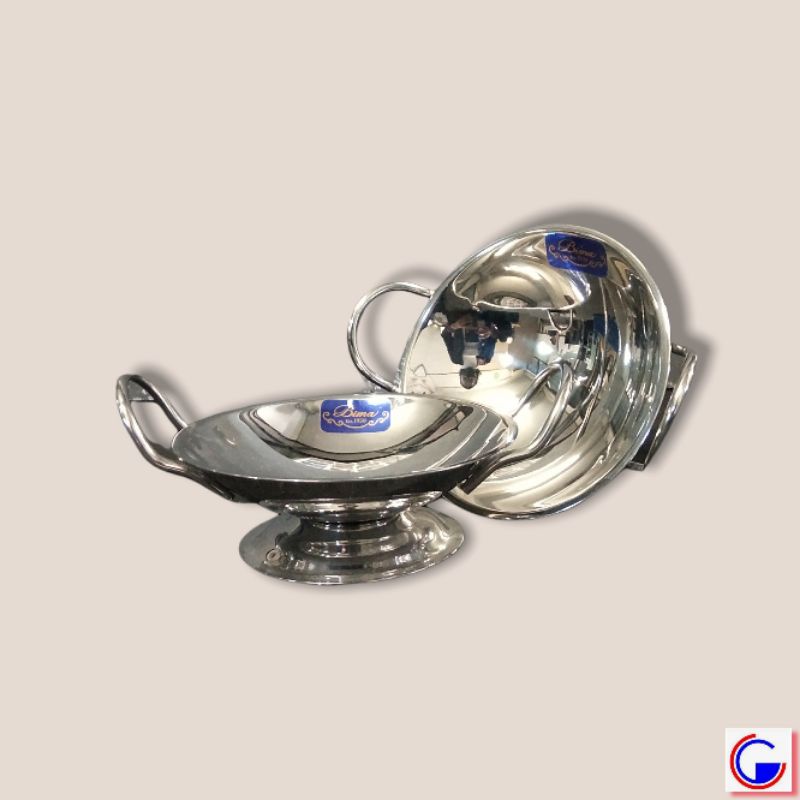 Jual Wajan Mini Stainless/Bima Serving Wok 14cm | Shopee Indonesia