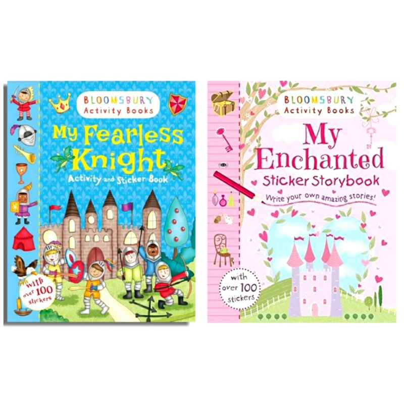 Jual Bloomsbury Activity Books My Enchanted & My Fearless Knight ...